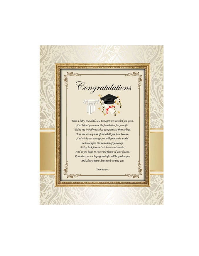 Congratulations College High School Graduation Graduate - Etsy
