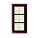 Double Matted Triple Diploma Frame Certificate Framing Three Document ...