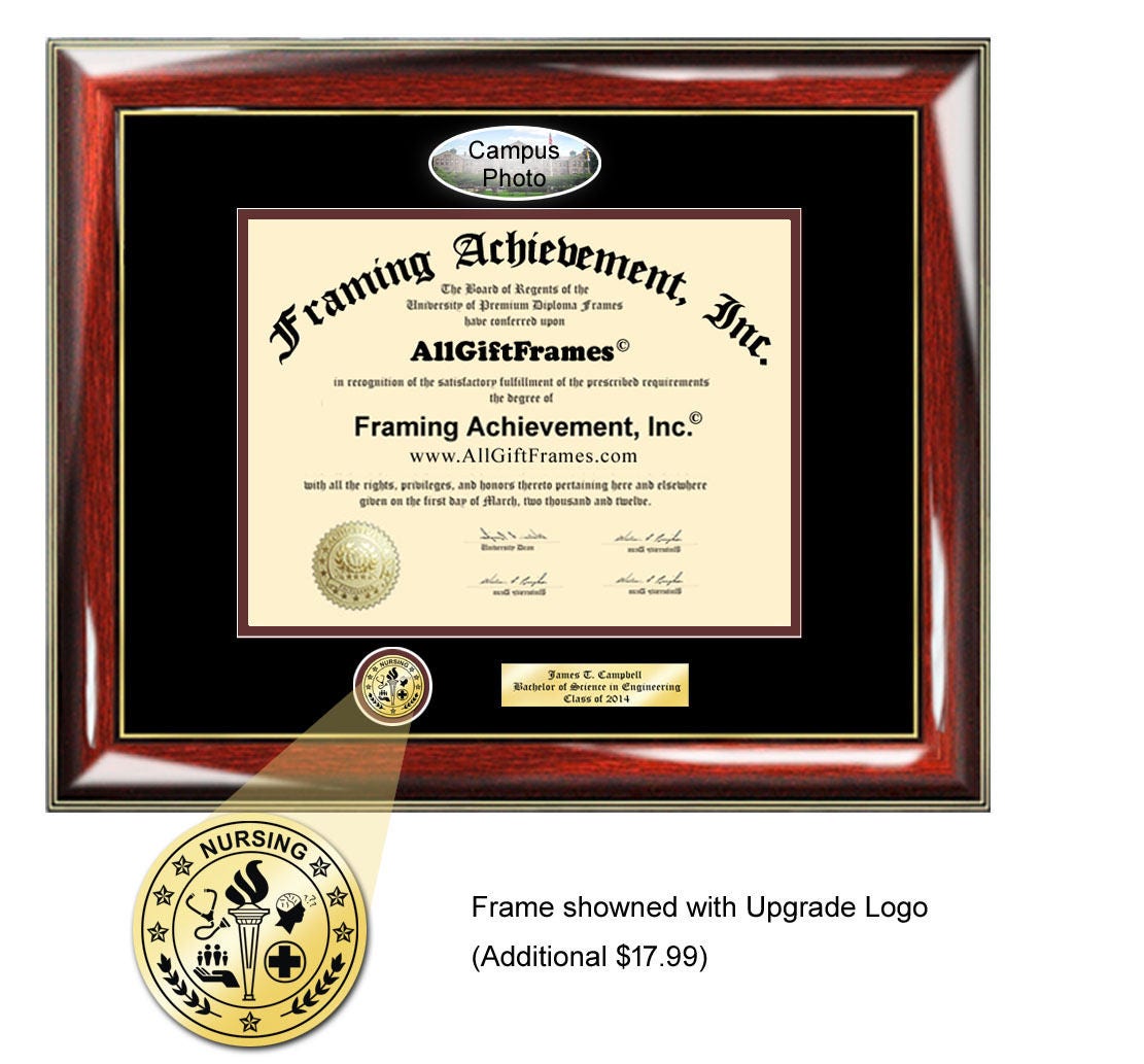 Frames Aspen University diploma frame school picture degree ...