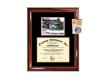 Golden Graduation Degree Frame - Etsy