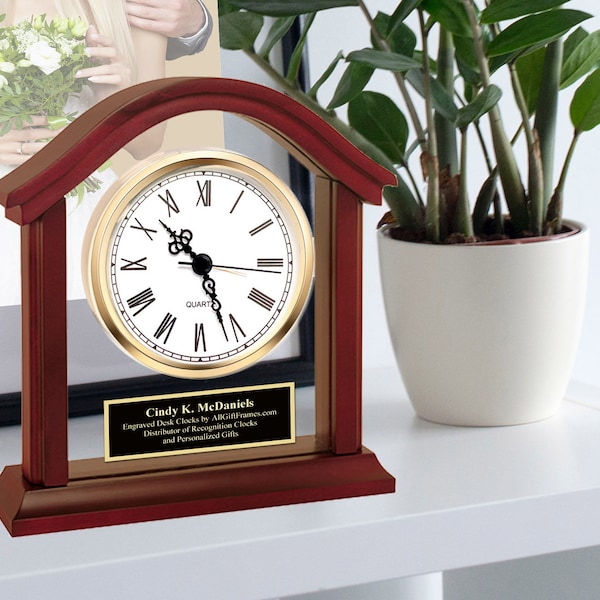 Custom Clock Desktop - Etsy