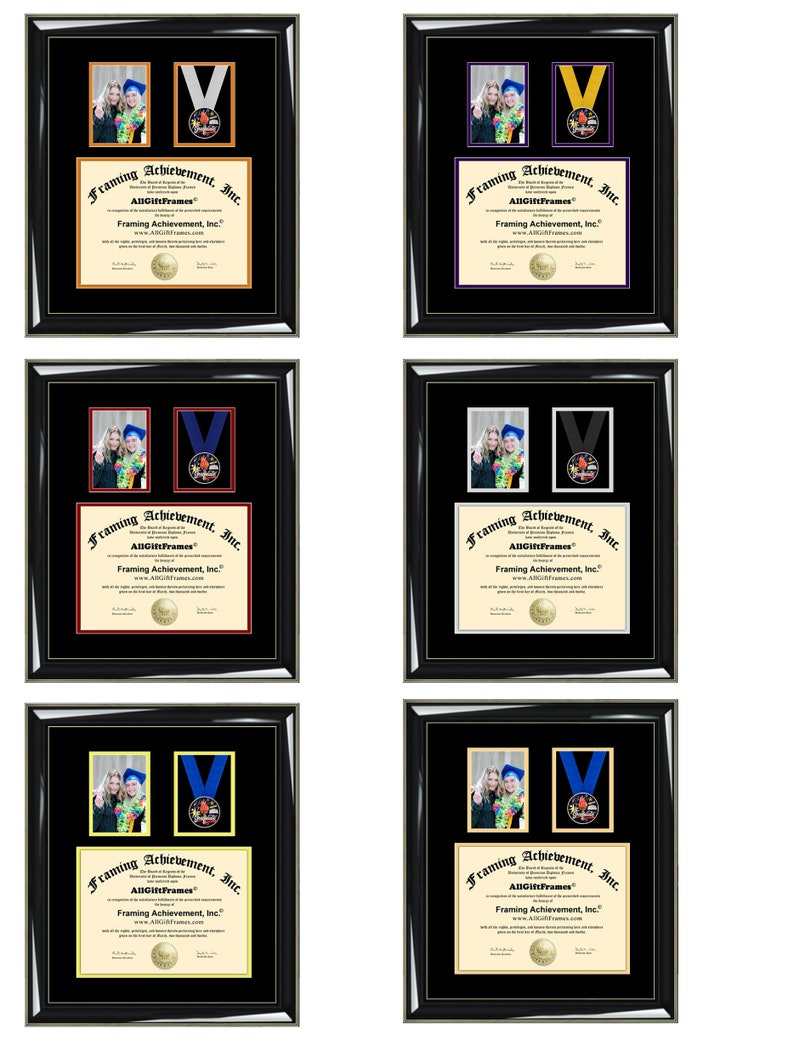Graduation Picture Frame Diploma Display Case With Graduate - Etsy
