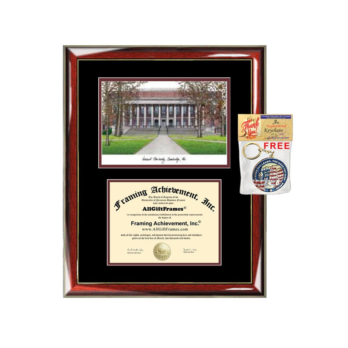 Harvard Diploma Frame