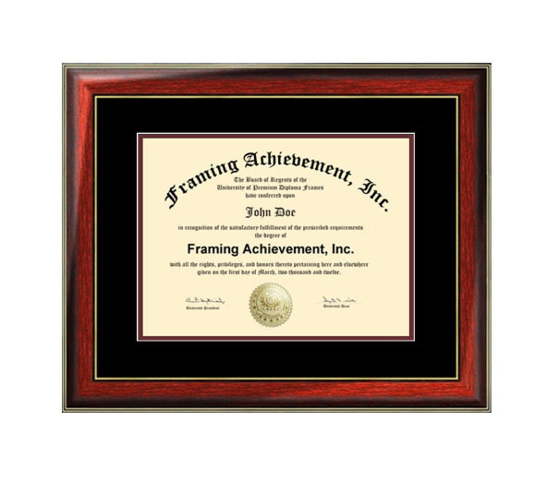 Document Certificate Frames College Degree Graduation Diploma Frame ...