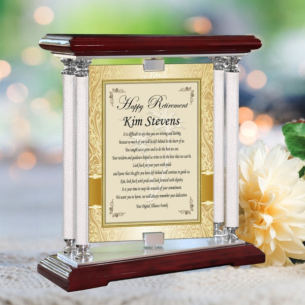 Retirement Plaque - Etsy