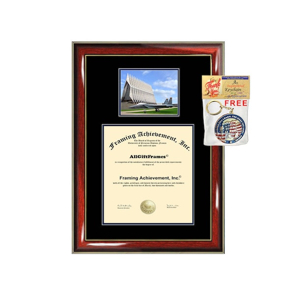 Air Force Certificate Frame - Etsy