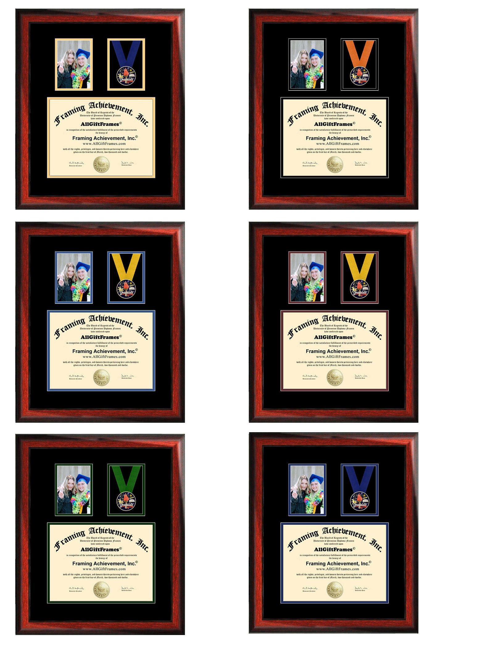 University Picture Frame College Diploma Frames High School Photo ...