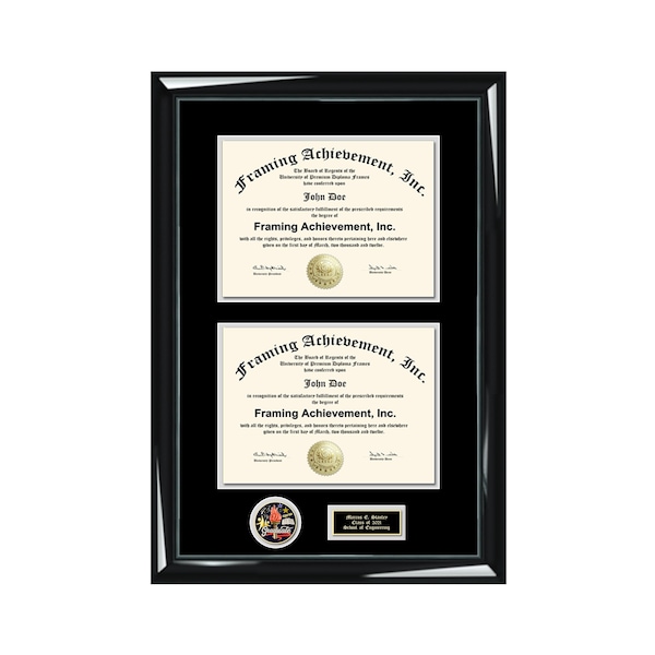 Two Document Frames - Etsy