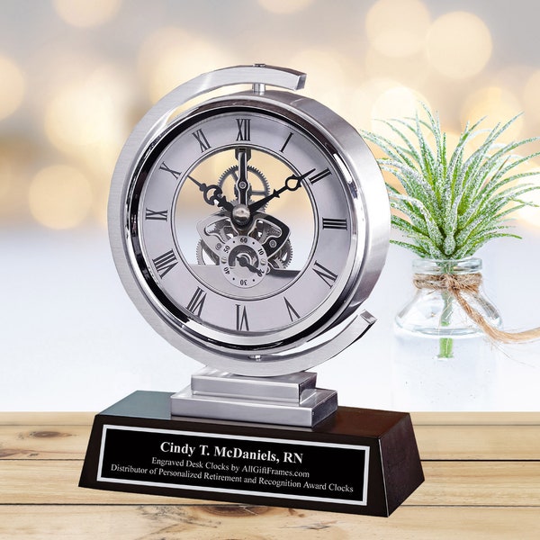 Rotating Gears Clock - Etsy