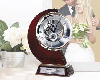 Silver Anniversary Clock - Etsy