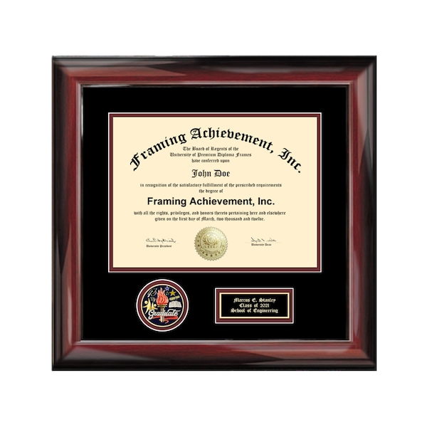 Medal and Certificate Display Frame - Etsy