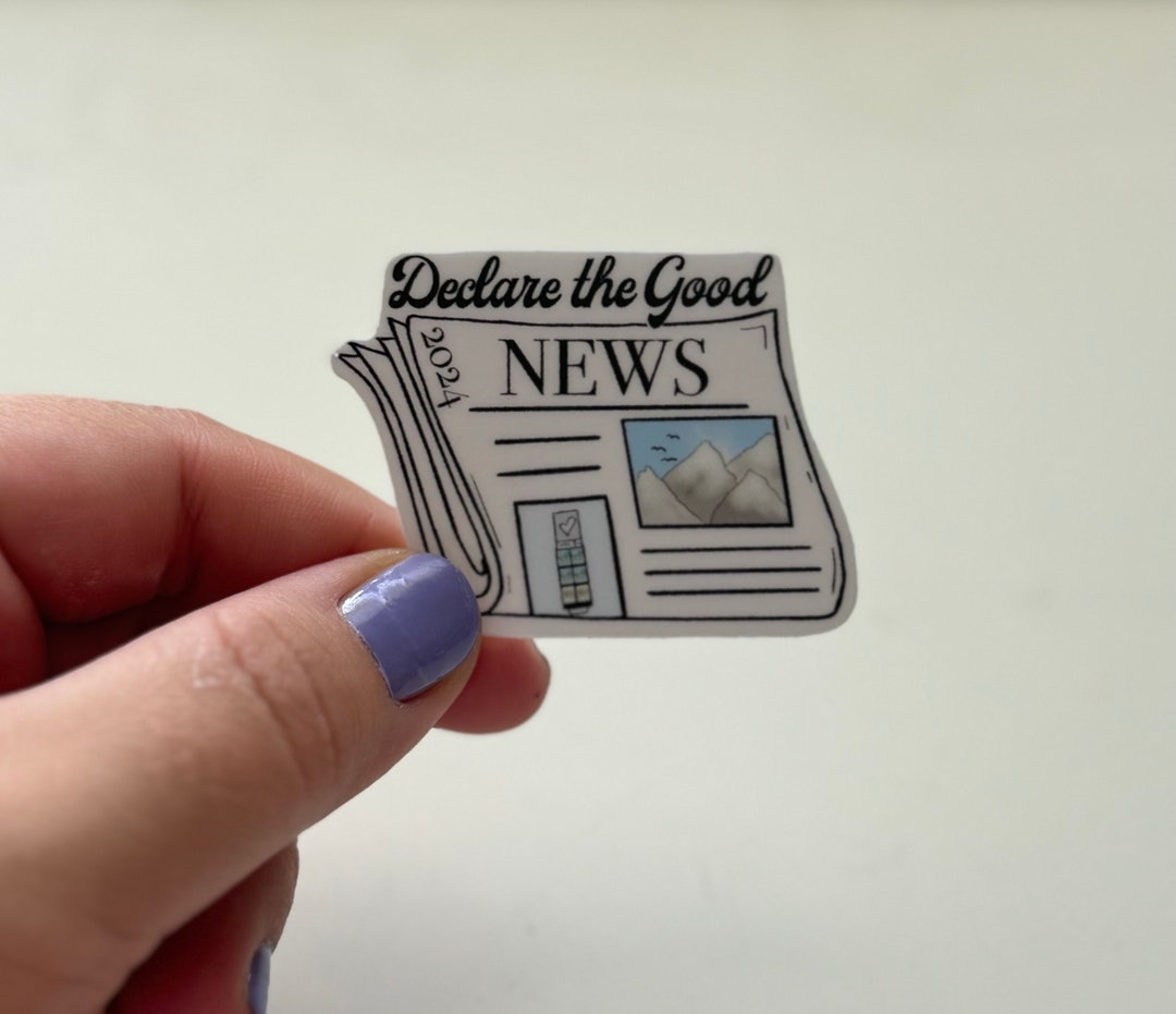 Good News Sticker 2024 - Etsy