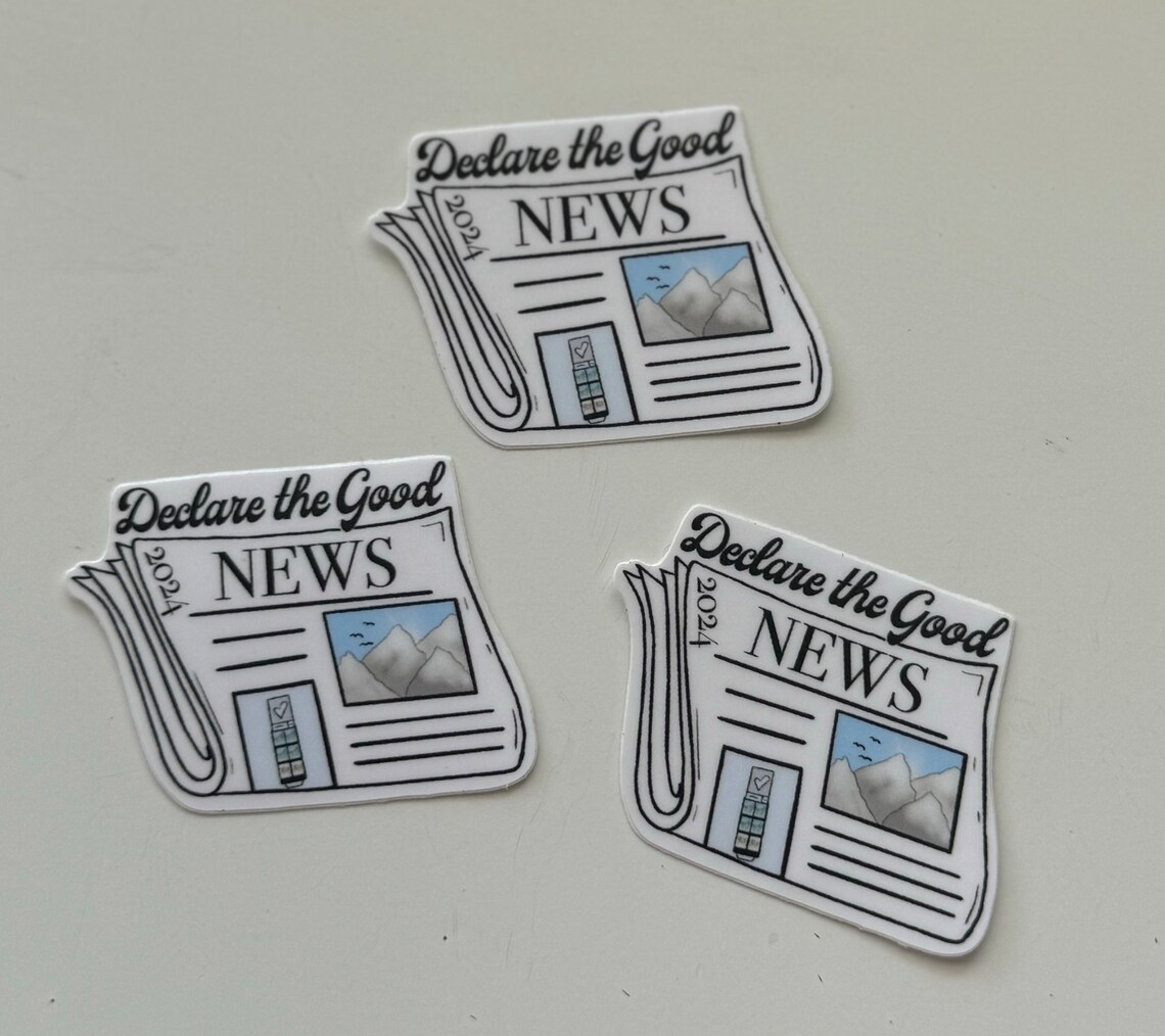 Good News Sticker 2024 - Etsy
