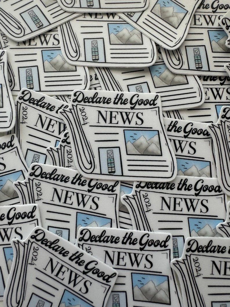 Good News Sticker 2024 - Etsy