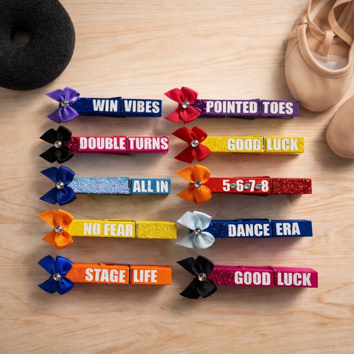 Dance Clothespins | Competition Dance Pins | Ready-to-go Dance Team ...