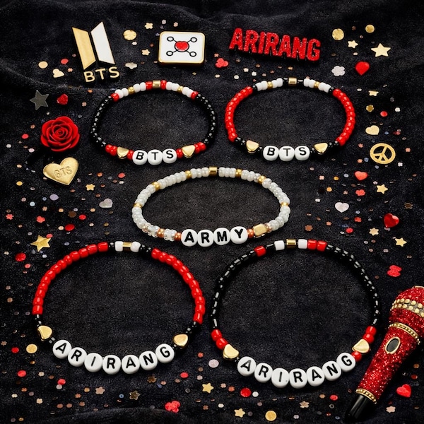 Bts Bracelets - Etsy