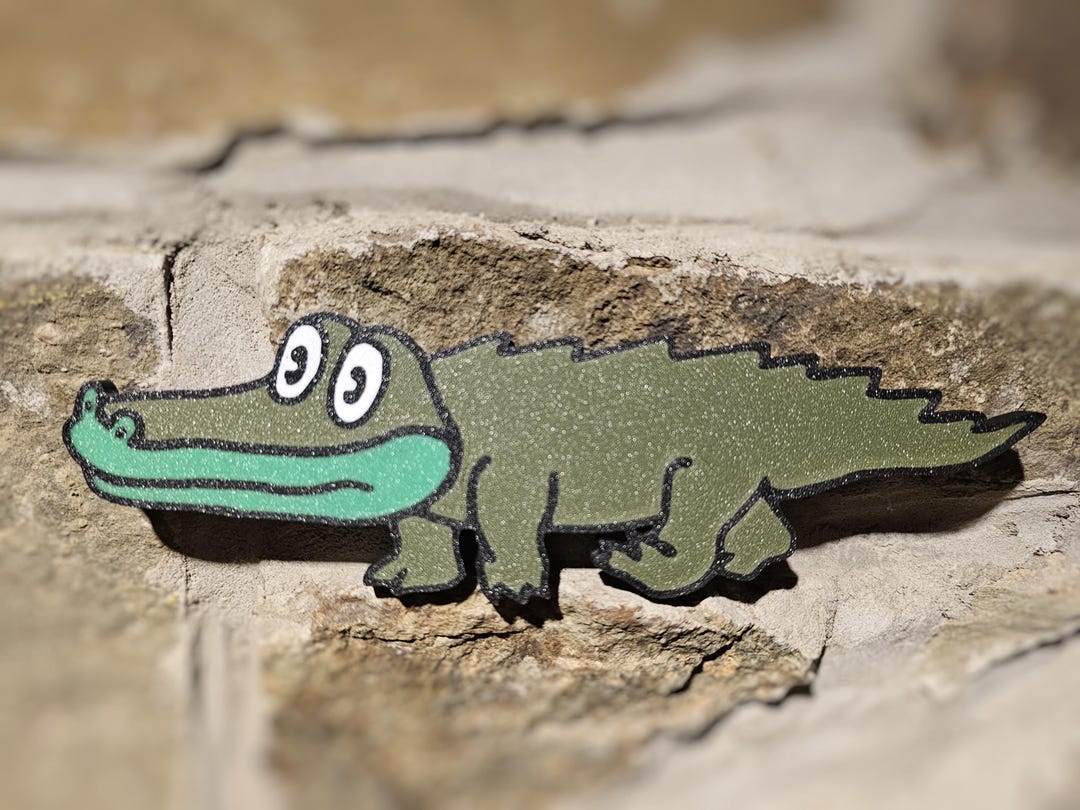 King Gizzard and the Lizard Wizard Gator Magnet 7.5" - Etsy
