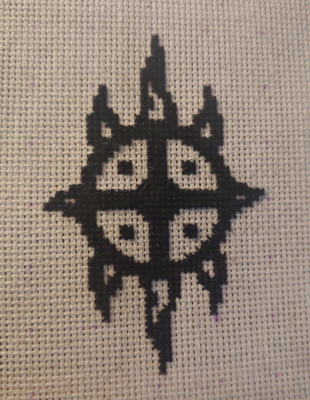 Dawnguard Symbol Skyrim Cross Stitch Pattern - Etsy