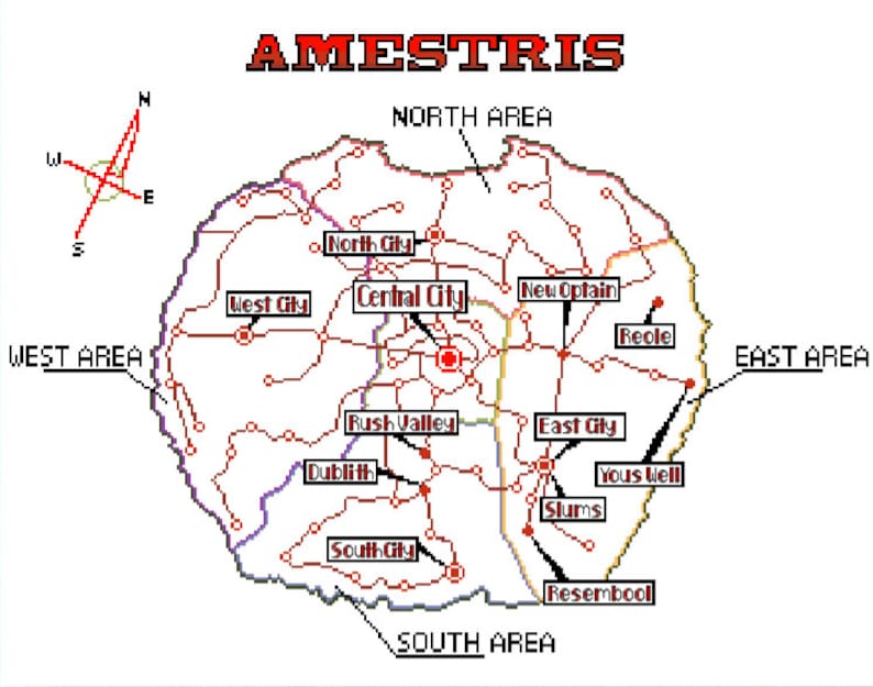 Amestris Map Cross Stitch Pattern From Fullmetal Alchemist - Etsy