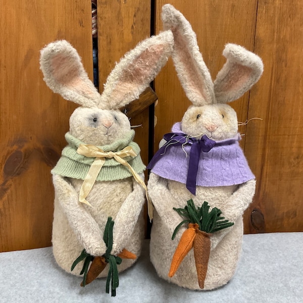 Primitive Rabbit - Etsy