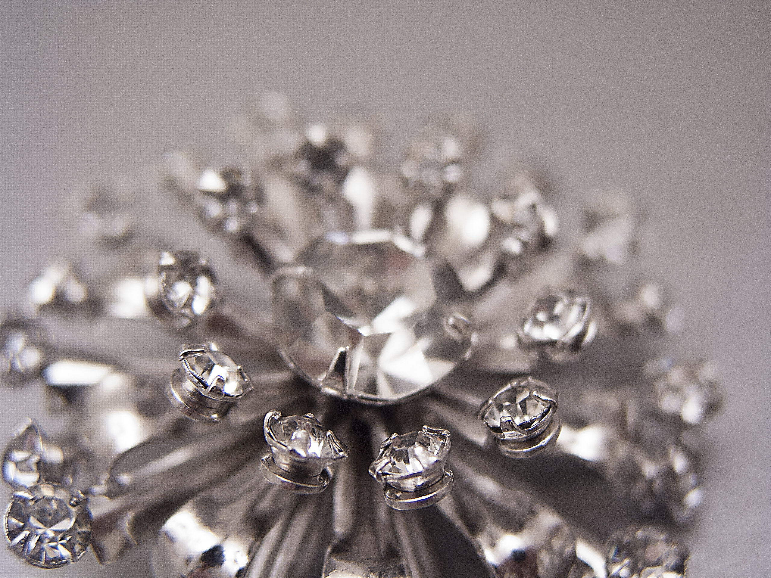 Vintage Rhinestone Starburst Brooch, 1950s - Etsy