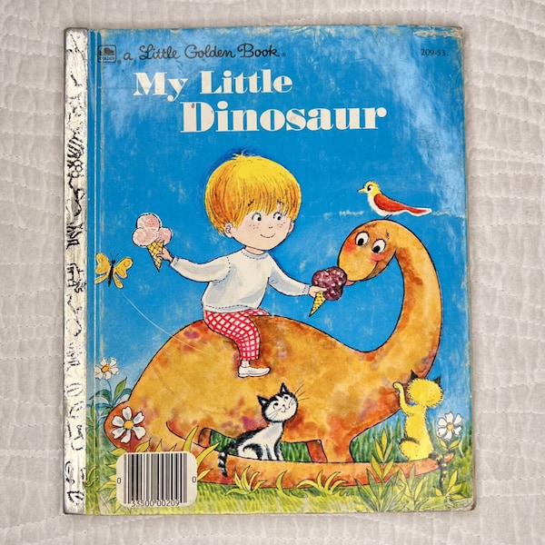 1970s Dinosaur Book - Etsy