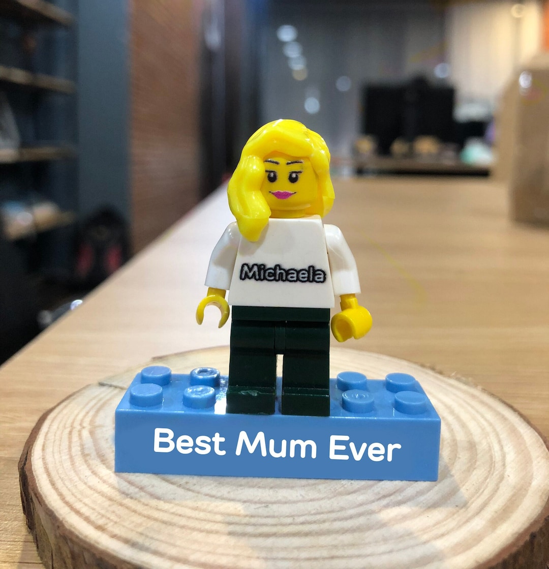 DIY Custom Mum Minifig Set Custom Mum Character Brick - Etsy