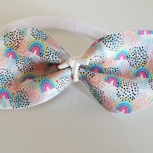 Rainbow Baby Bows - Etsy