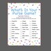 What's in Your Purse Baby Shower Game - Etsy