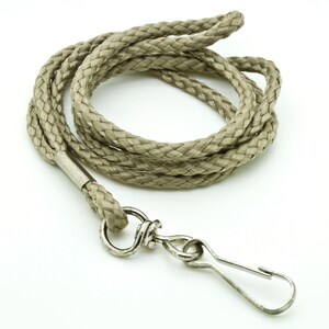 100pcs Rope ID Neck Lanyards With Swivel J Hook for ID Cards/badges - Etsy