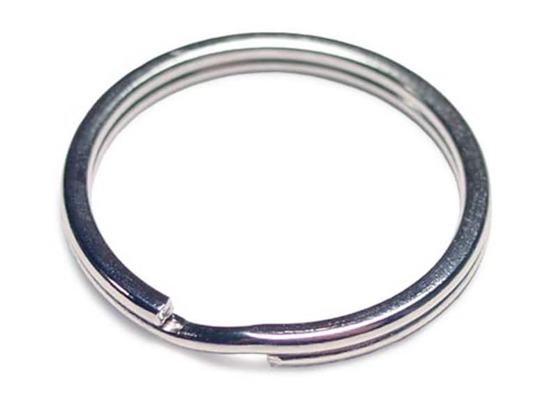 50pcs Key Rings Split Rings Keychain 25mm 1" D Heavy Duty Rings - Etsy