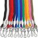 100pcs Rope ID Neck Lanyards With Swivel J Hook for ID Cards/badges - Etsy