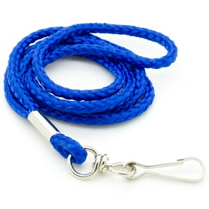 100pcs Rope ID Neck Lanyards With Swivel J Hook for ID Cards/badges - Etsy