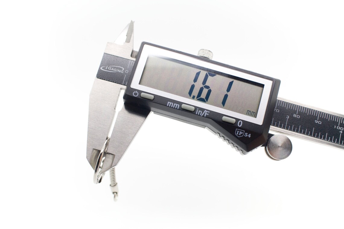 100 Key Chains Snake Chain With Snap End Jump Ring for - Etsy