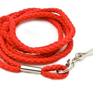 100pcs Rope ID Neck Lanyards With Swivel J Hook for ID Cards/badges - Etsy