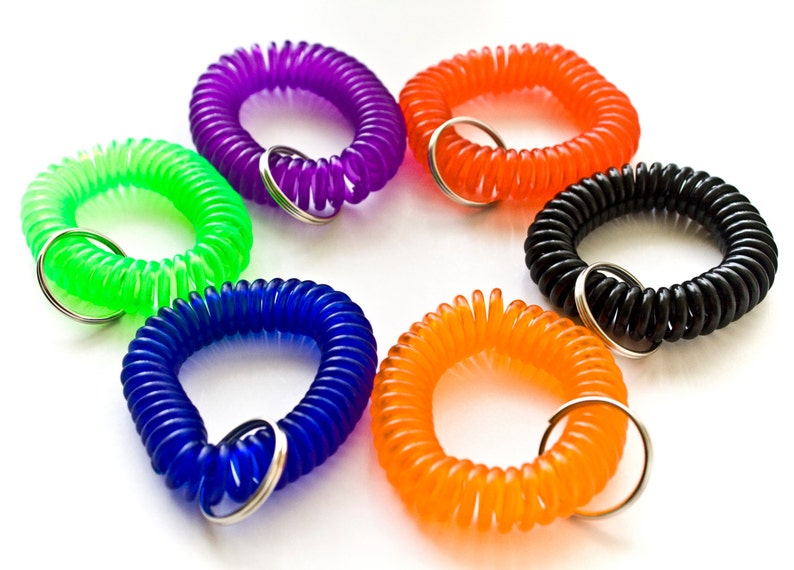 100pcs Soft High Quality Spring Spiral Coil Elastic Wrist Band - Etsy