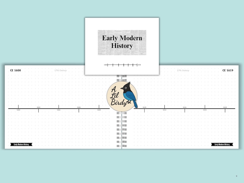Printable History Timeline Notebook - Etsy