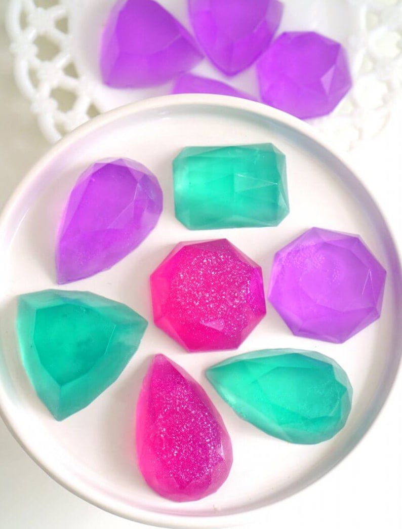 Gem Stones Soap Making Kit - Etsy