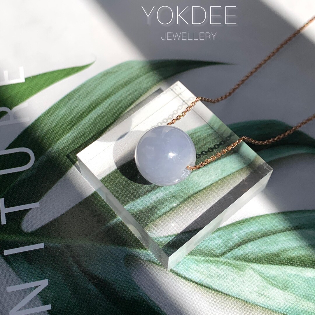 A-grade Natural Lavender Jadeite Barrel Pendant No. 190274 - Etsy