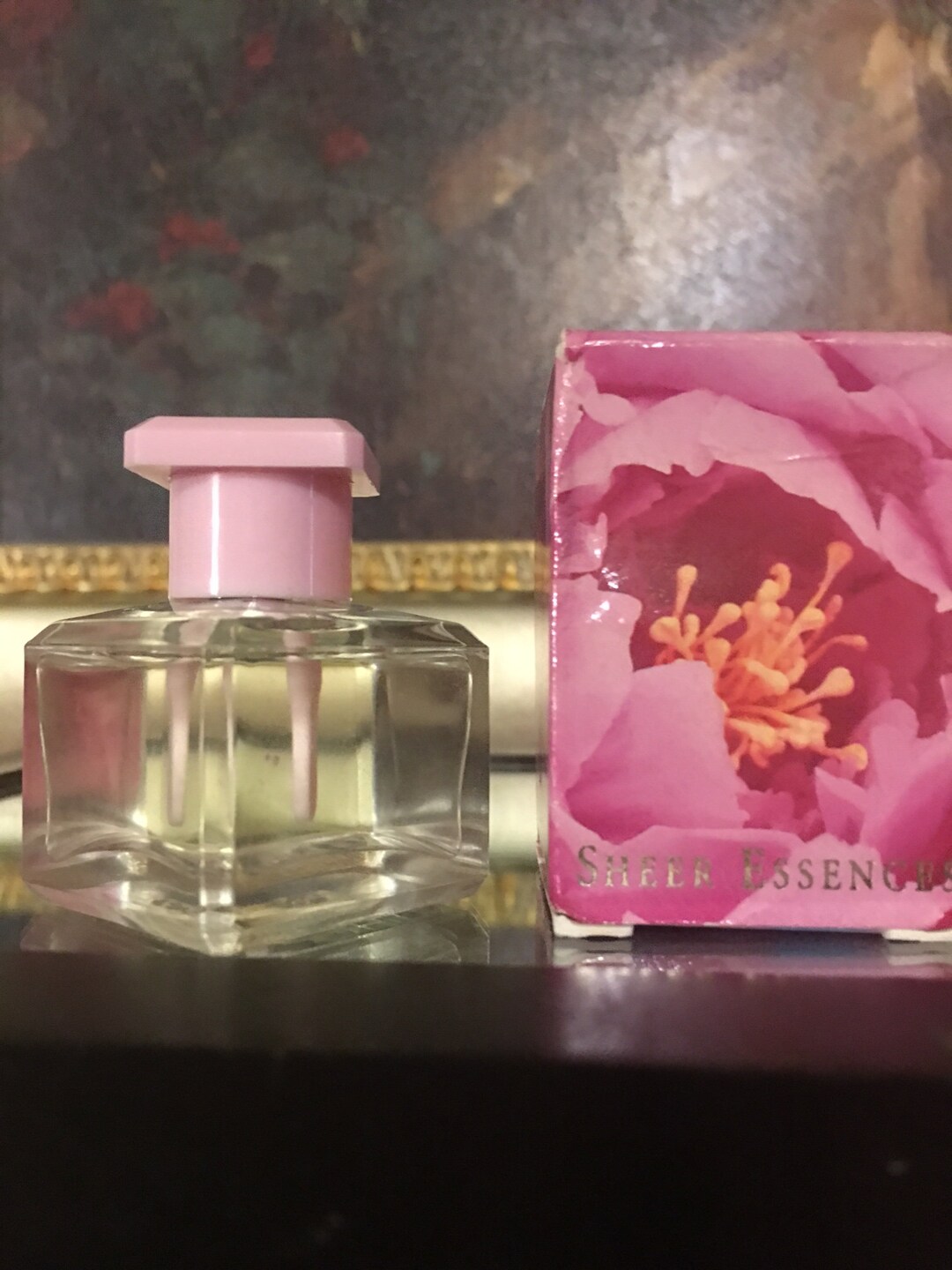 Vintage Sheer Essence Peony Oil by Avon - Etsy