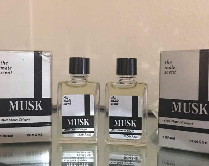 Vintage Musk for Men by Romane - Etsy