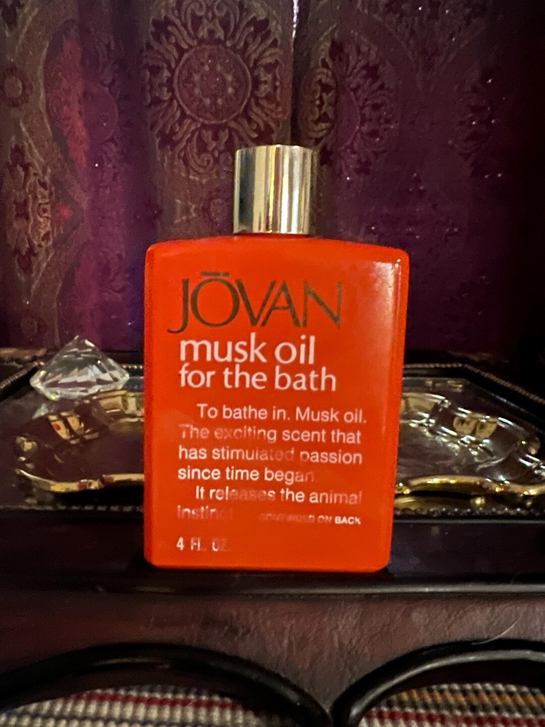 Vintage Jovan Musk Oil for the Bath - Etsy