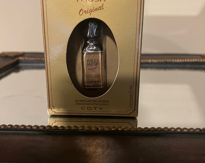 Wild Musk Oil Original by Coty, Brazil - Etsy