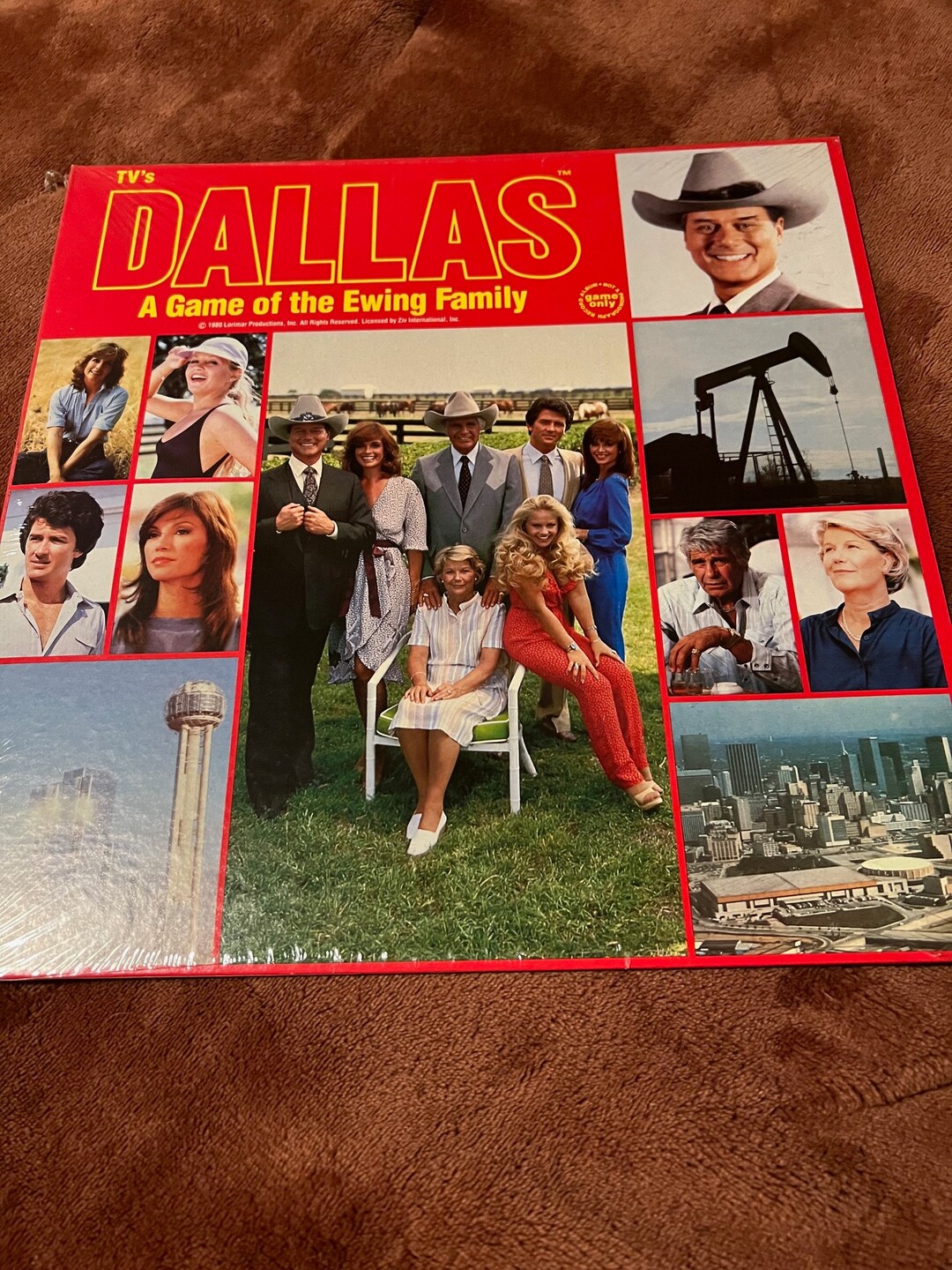 SEALED: Vintage Tv’s Dallas A Game of the Ewing Family 1980 - Etsy