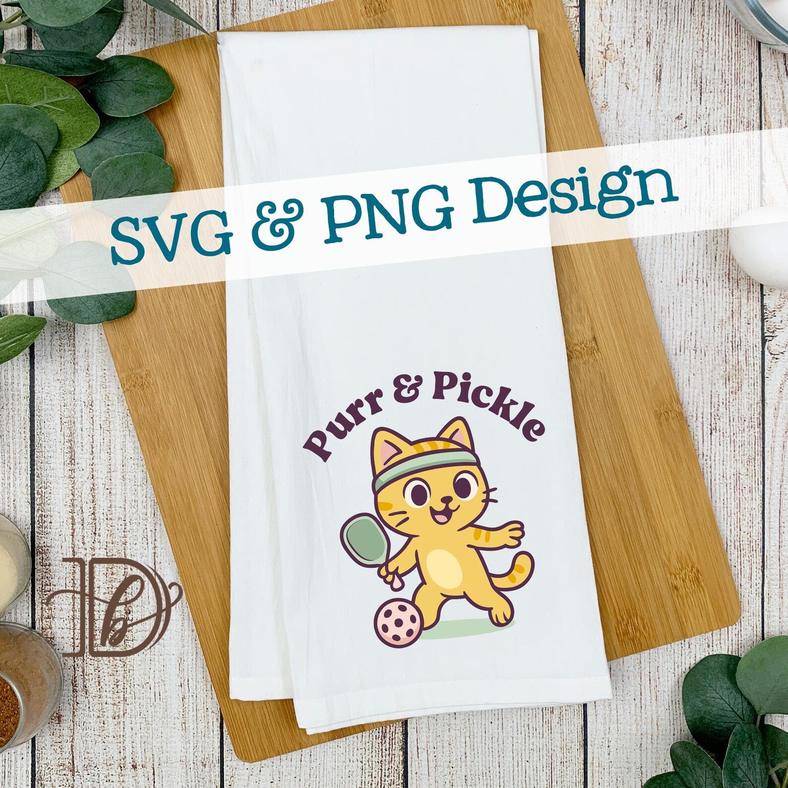 Purr & Pickle Pickleball Team SVG + PNG, Pickleball Team Name Shirt ...