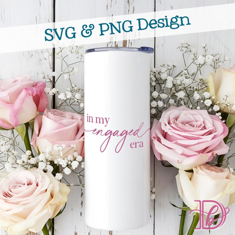 In My Engaged Era Future Mrs CUSTOM SVG + PNG Sleeve Design Set ...