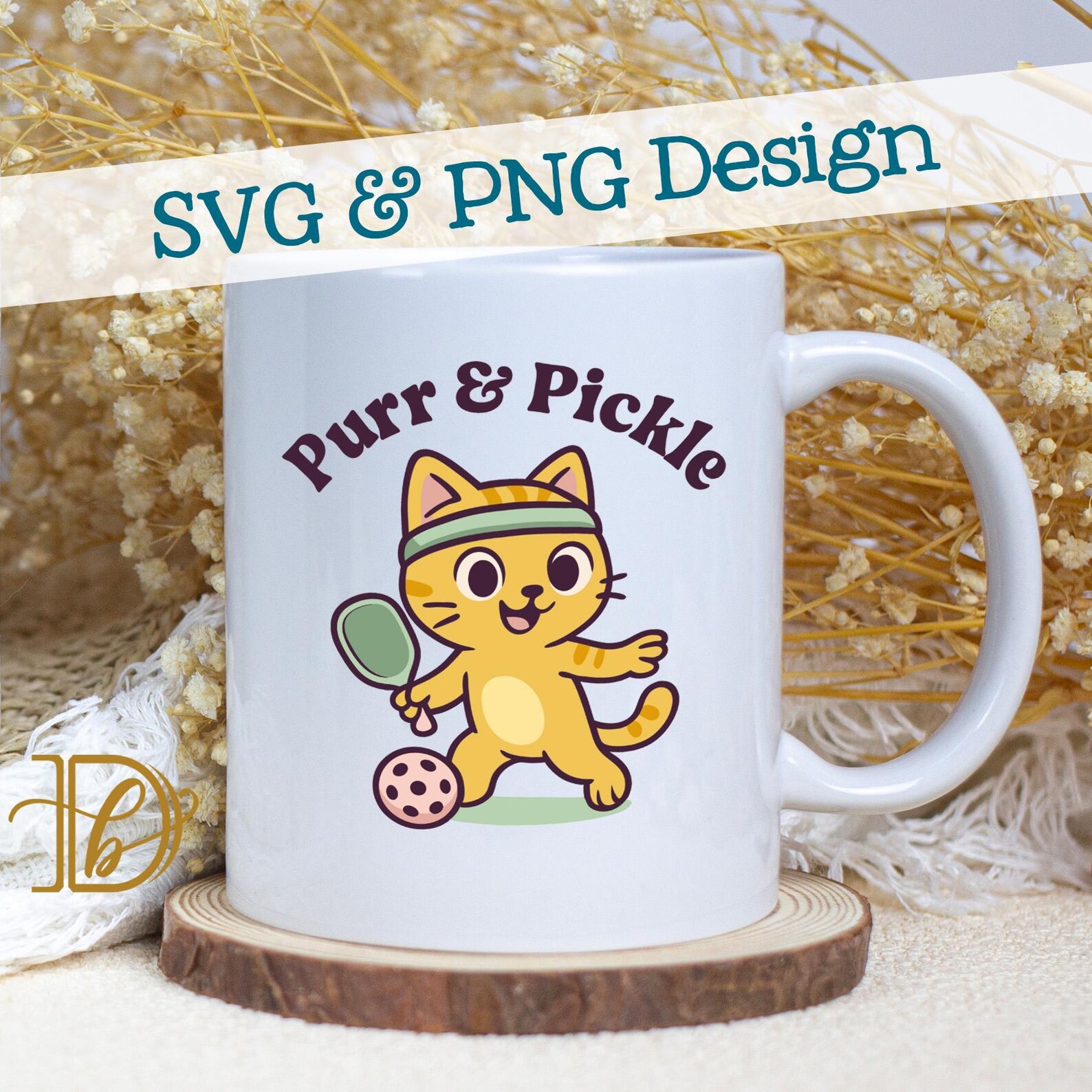Purr & Pickle Pickleball Team SVG + PNG, Pickleball Team Name Shirt ...