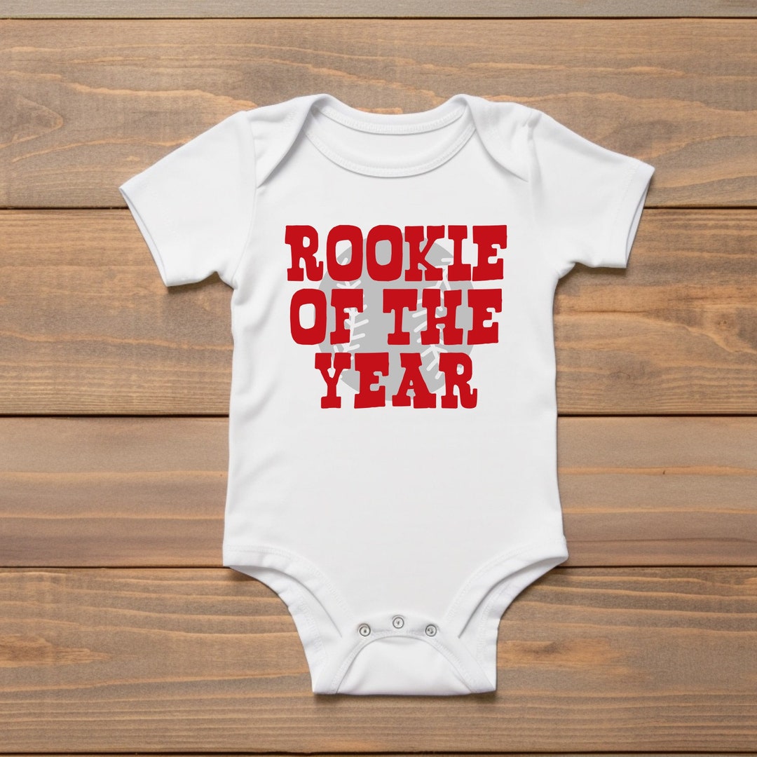 Rookie of the Year, SVG, PNG, Red & Grey, Baseball Theme Baby Nursery ...
