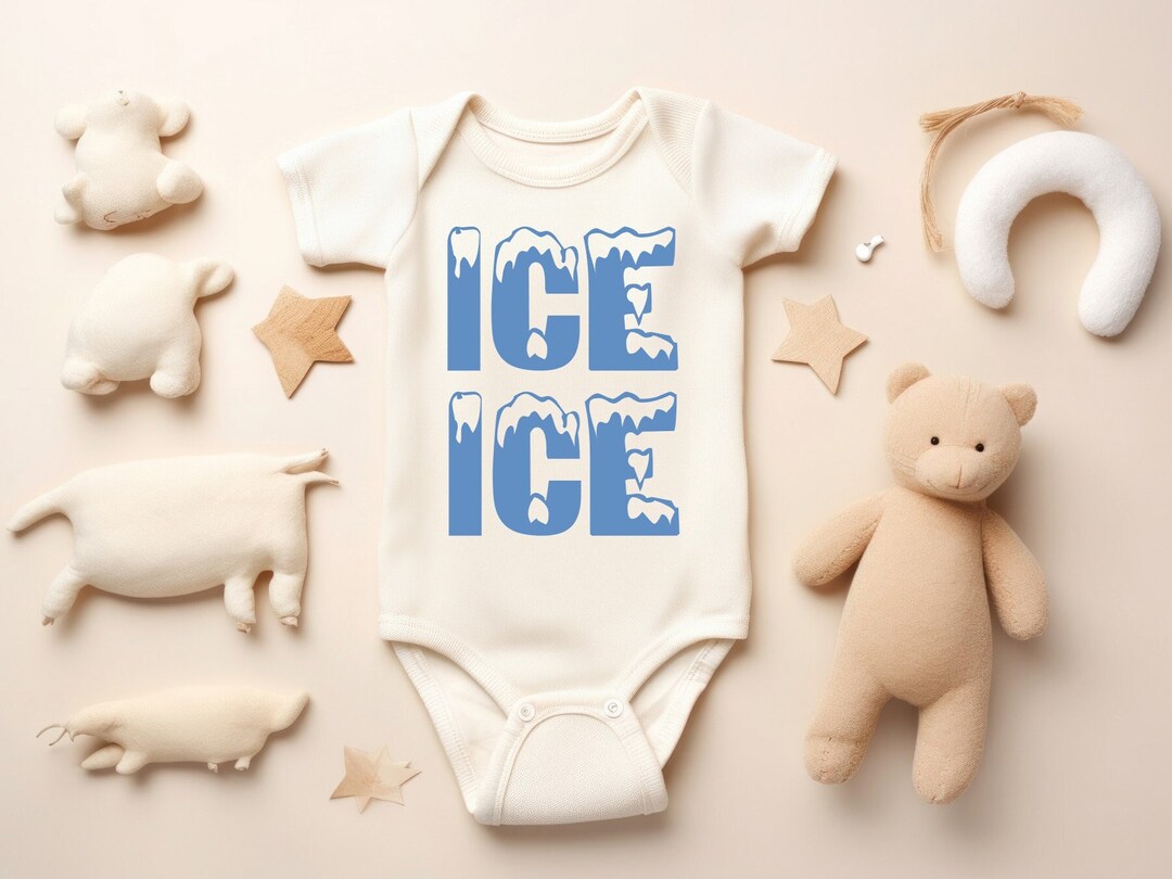 Digital Download Ice Ice Baby, SVG, PNG, Blue, HTV Design, Baby Shower ...