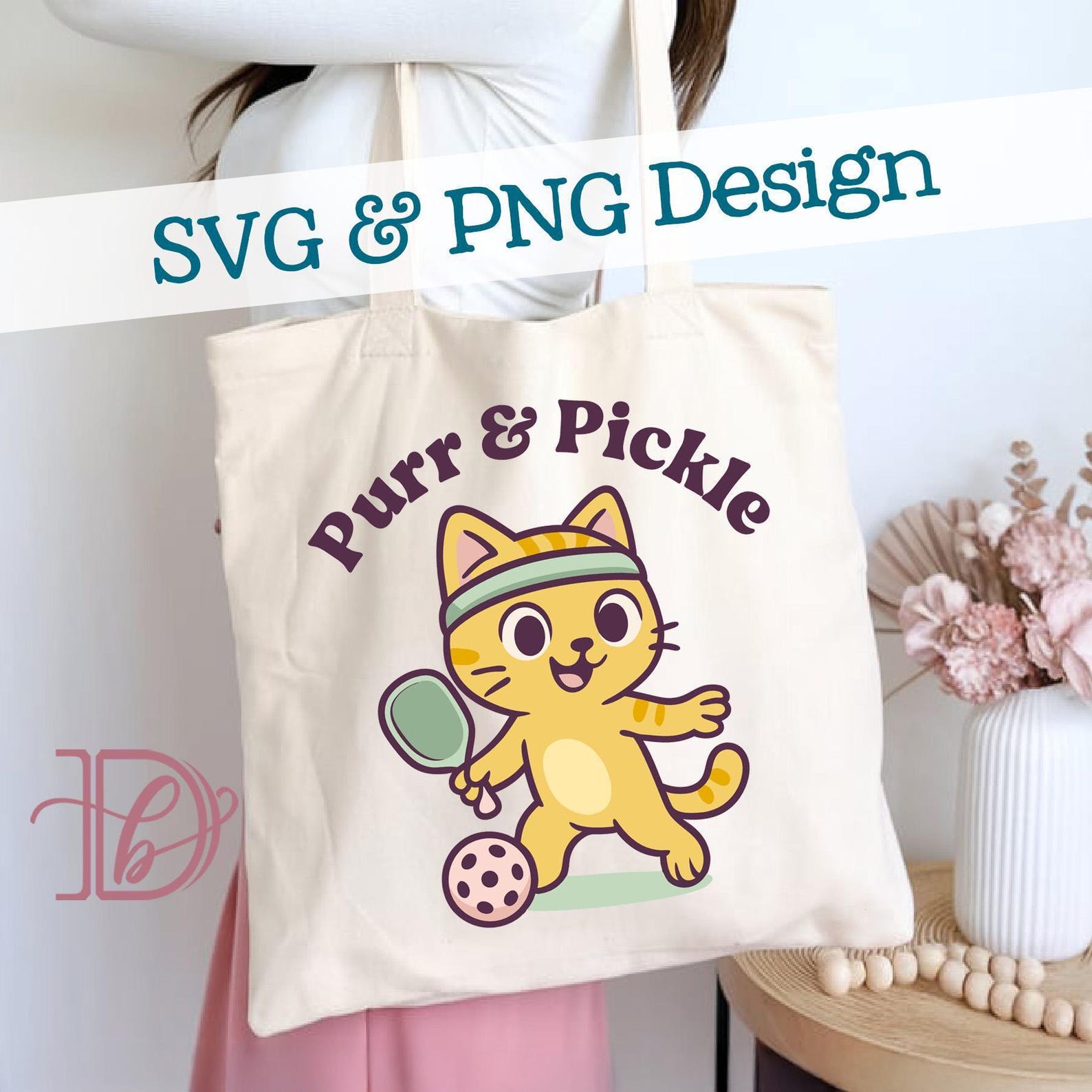 Purr & Pickle Pickleball Team SVG + PNG, Pickleball Team Name Shirt ...